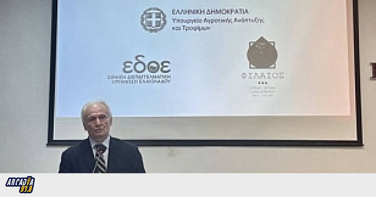 Ανδριανός από Τρίπολη: η ελιά και το ελαιόλαδο είναι στοιχείο ...